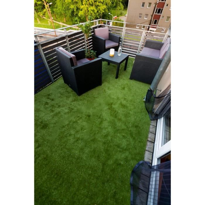 Gazon Synthétique Exterieur - Faux Gazon Artificiel Pour Balcon ...