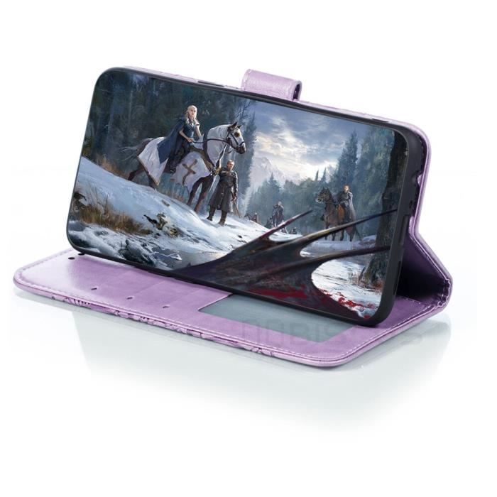 Étui à rabat Pour Samsung Galaxy, Housse de Téléphone en Cuir pour ...