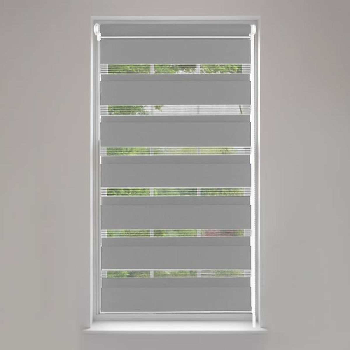 UISEBRT Double Store Enrouleur Jour et Nuit sans perçage, pour fenêtres ...