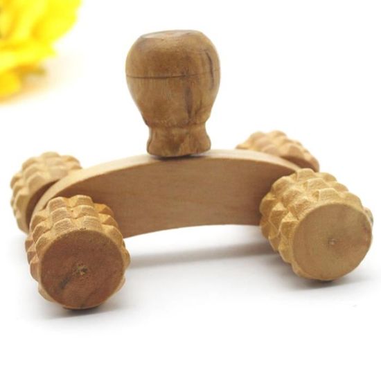 Massage à 4 rouleaux-maderotherapie bois, maderotherapie kit complet ...
