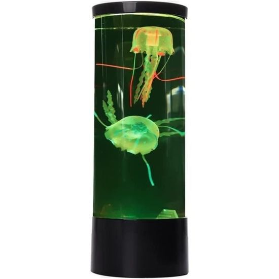 Lampe de Lave à méduses Lampe de Nuit de méduse de Lave LED Lampe à ...