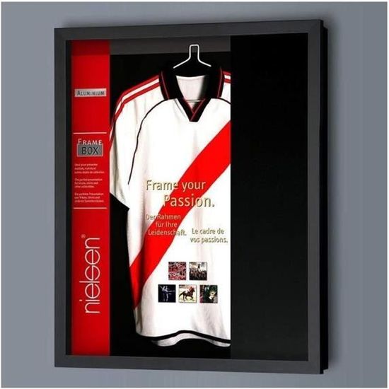 Cadre Nielsen Frame Box - Noir satiné - Cdiscount Maison