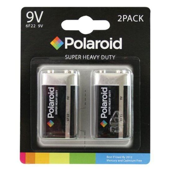 Polaroid batteries 9v PP3 2pk - Cdiscount Jeux - Jouets