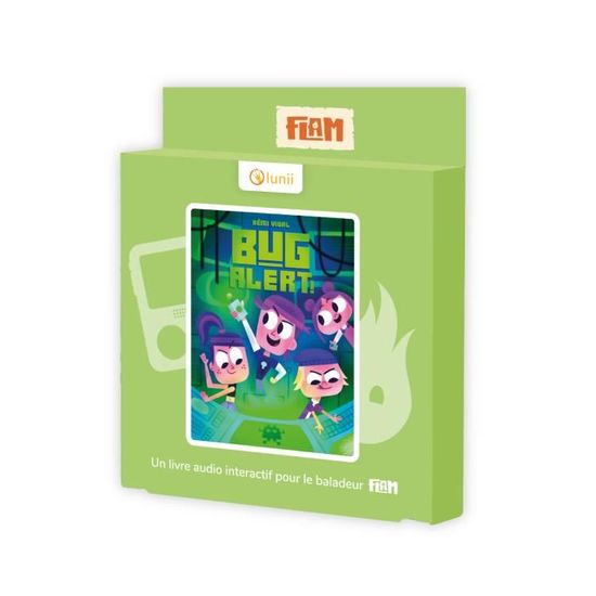 Livre audio interactif - Lunii - Coffret Bug Alert - Aventure immersive ...
