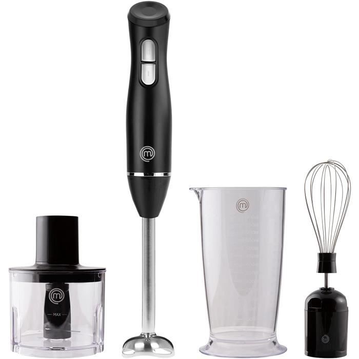 MasterChef Mixeur Plongeant et Mini HachoirBlender Soupe - Presse Puree ...