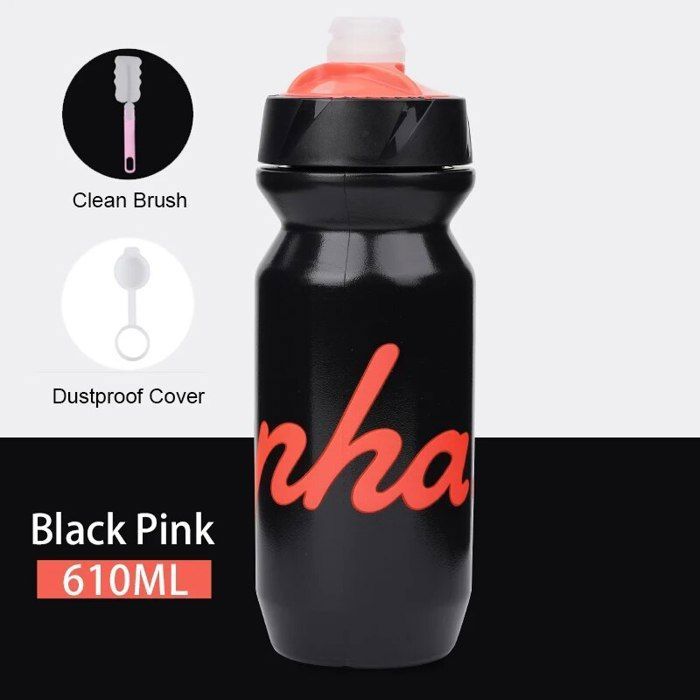 Rapha-Bouteille d'eau étanche pour vélo,610ml,sport,bouche verrouillable,PP ultraléger,clics ...