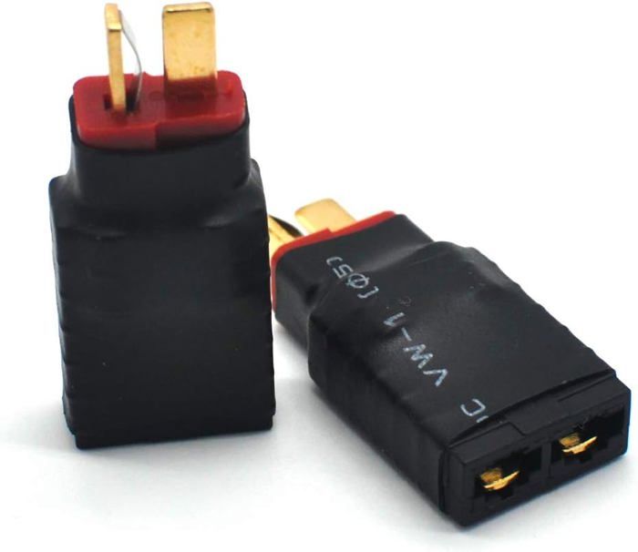 PAPIER TOILETTE- Deans T Plug male vers Traxxa TRX femelle Adaptateur sans fils Connecteur de ...