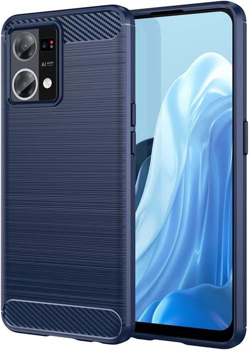 Oppo Reno 7 4G/F21 Pro 4G Coque Silicone TPU Housse avec Absorption des ...