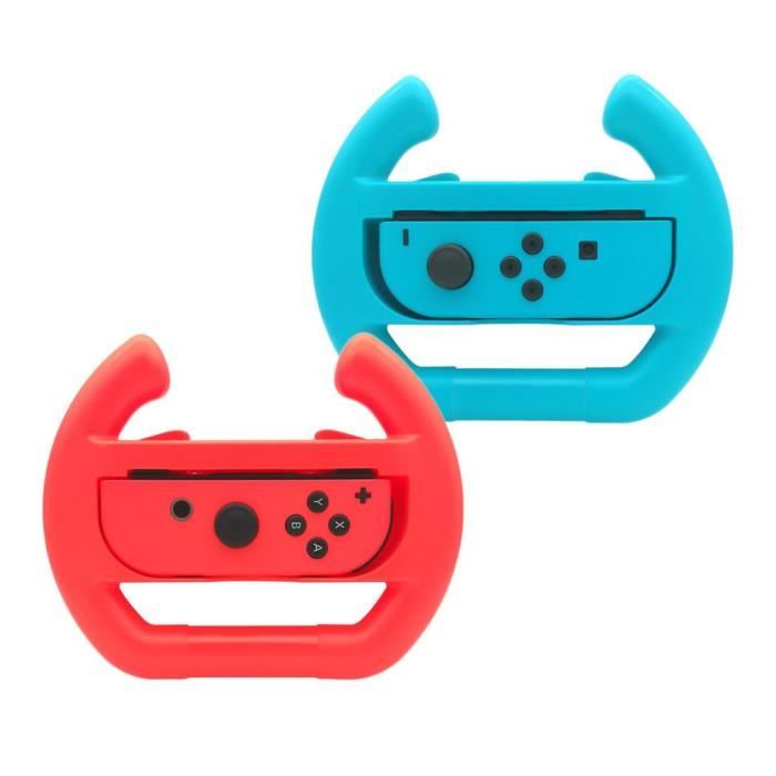 Bleu-Manette De Jeu Nintendo Switch, Remplacement De Volant, Joycon ...