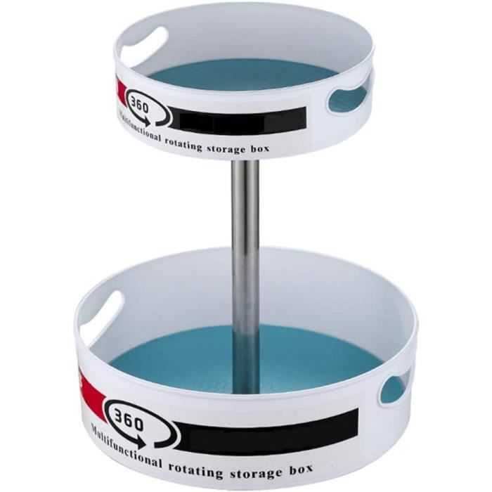 Plateau tournant, Cuisine Stockage Plateau Pivotant, Plastique Rotatif ...