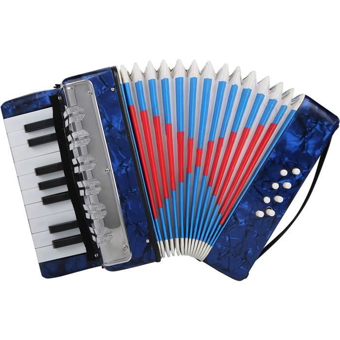 Accordéon pour Enfants, accordéon de Piano Professionnel à 17 Touches ...