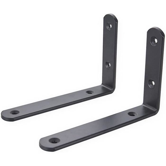 Supports D'étagère en Métal Industriel,équerre pour Étagere en Forme De ...