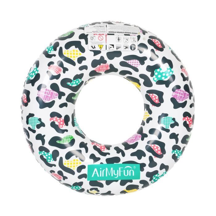 Bouée Gonflable Ronde - Air My Fun - Léopard ø120cm - Piscine & Plage ...