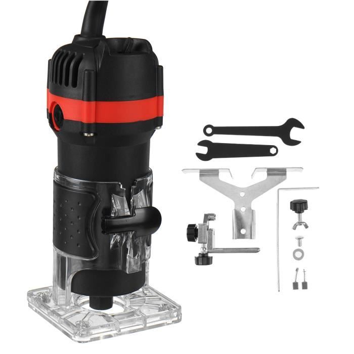 2300W 220V Défonceuse Affleureuse Électrique Outil Coupe-Bois Menuisier ...