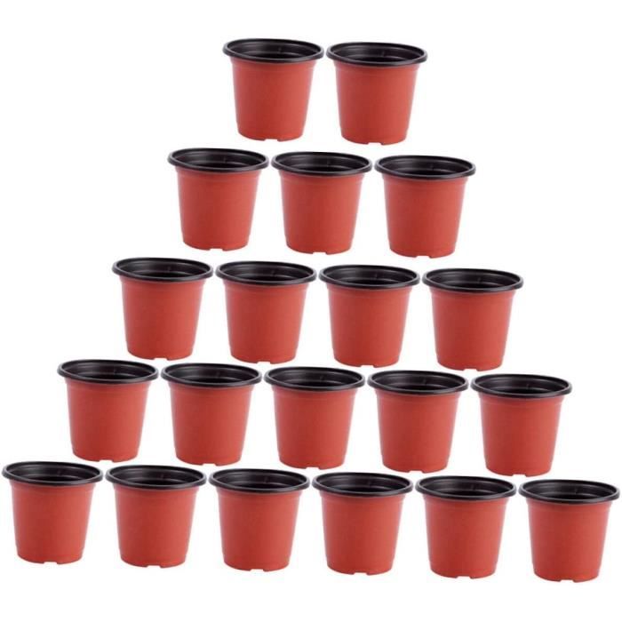 20 Pièces Pot De Semis Vases À Fleurs Pots Décoratifs Pour Plantes D ...