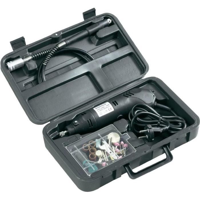 Coffret mini-perceuse 80 pièces Basetech - Cdiscount Bricolage