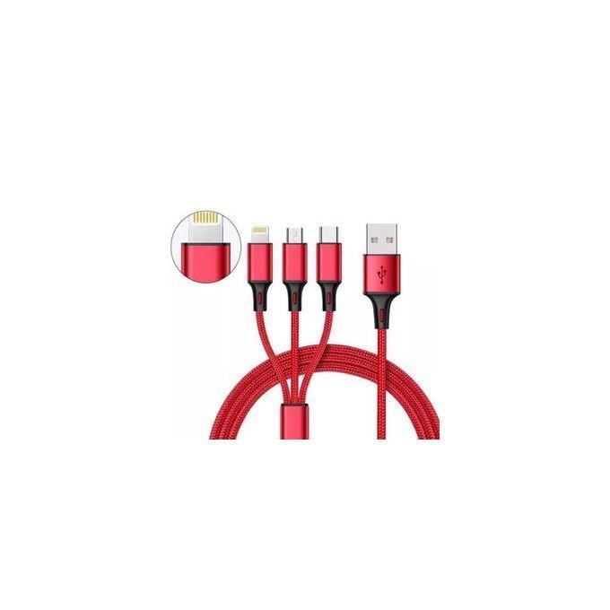CABLING® Chargeur Multiple Câble de données Multi-Ports USB Câble de ...