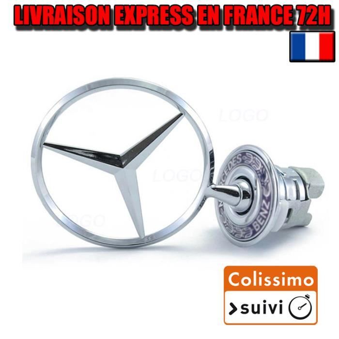 Bonnet Hood logo Emblème Insigne Pour Mercedes Benz Classe C160 / C180 ...