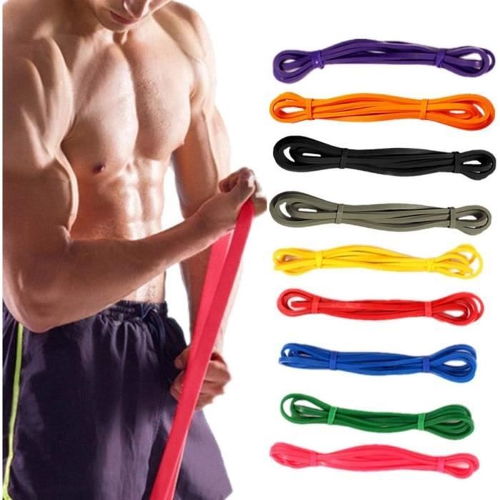 Fitness Elastique Bande Elastique Musculation Bandes De Résistance Set Bandes De Résistance ...