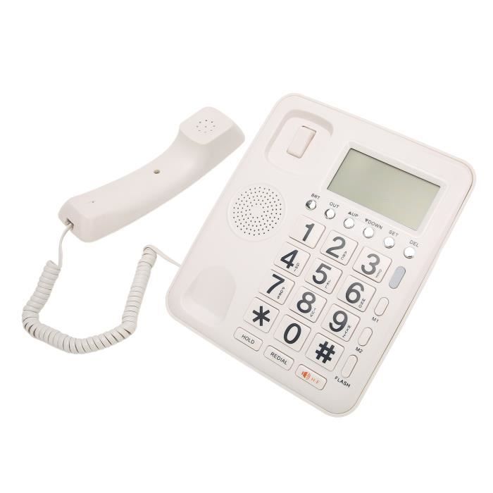 Minifinker téléphone de bureau filaire minifinker téléphone filaire ...