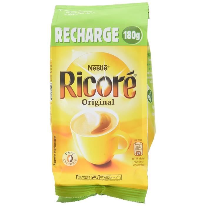 Ricoré Original - Substitut de Café - Recharge de 180 g - Lot de 3 ...
