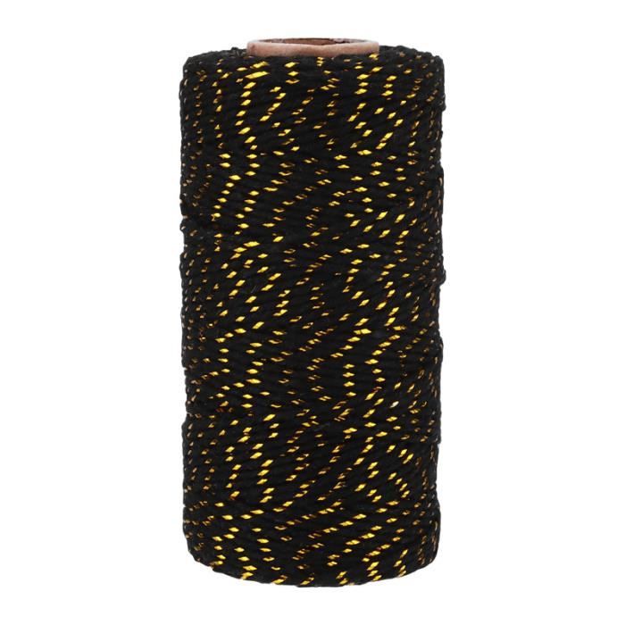 1 rouleau de coton cordon Durable fort 100 m emballage corde ficelle ...