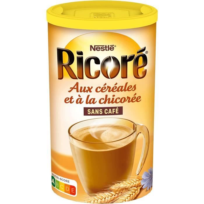 LOT DE 6 - RICORE - Aux Céréales et Chicorée sans café - boite de 250 g ...