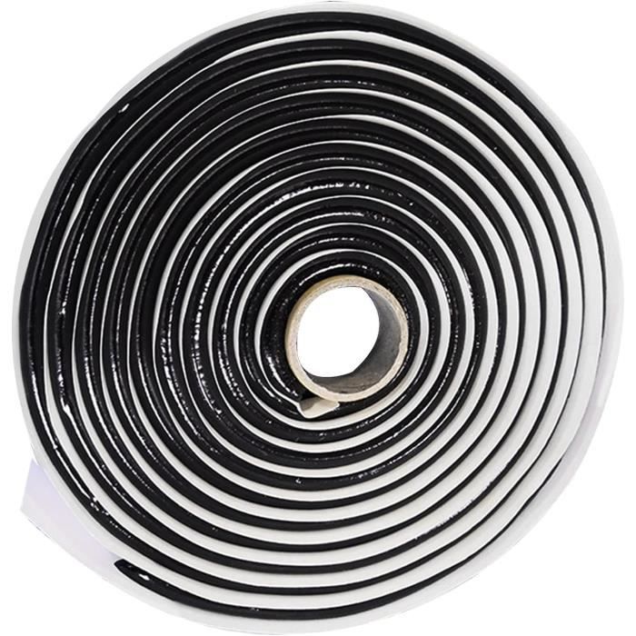 Cordon Adhésif Rond En Butyle 9 Mm X 4 M Ruban Adhésif Double Face En Butyle Noir Pour Fenêtre ...