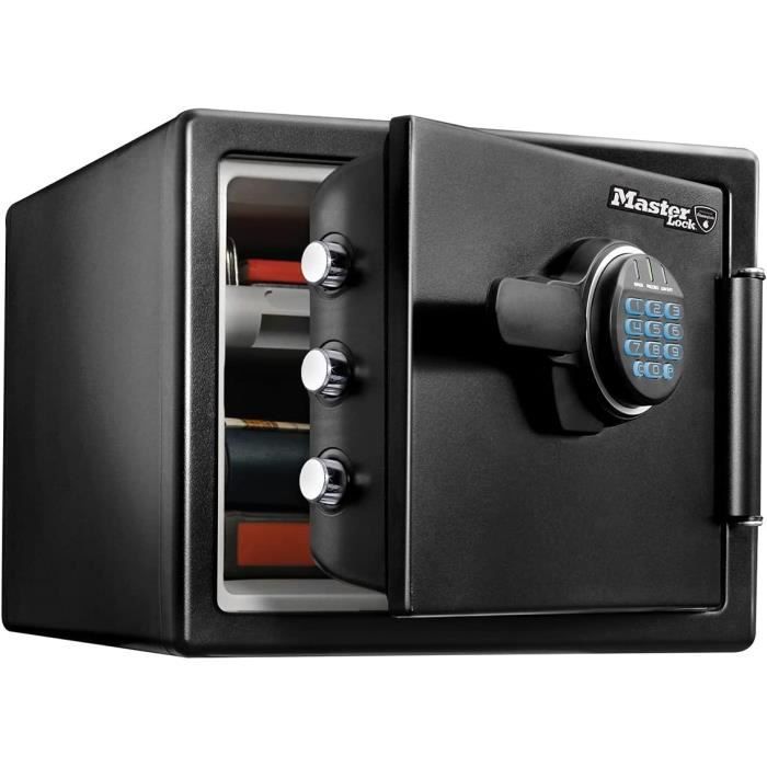 MASTER LOCK Coffre-fort [Ignifuge et Etanche] [Large 22,8L ...