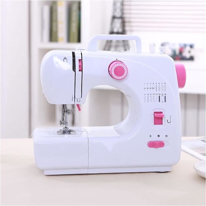 Mini Machine À Coudre Machine À Coudre Multifonctionnelle À 16 Points ...
