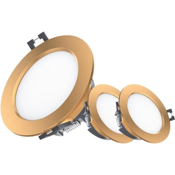 5W-7W Led Downlight Baffle Garniture Ronde En Aluminium Plafonnier ...