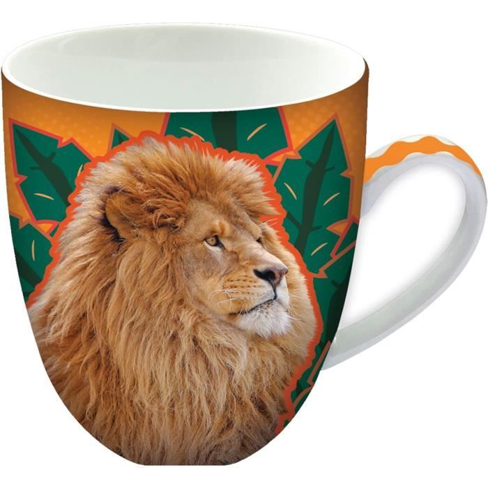 Lion De Deluxebase. Grande Tasse En Céramique De 450 Ml. La Tasse Lion ...