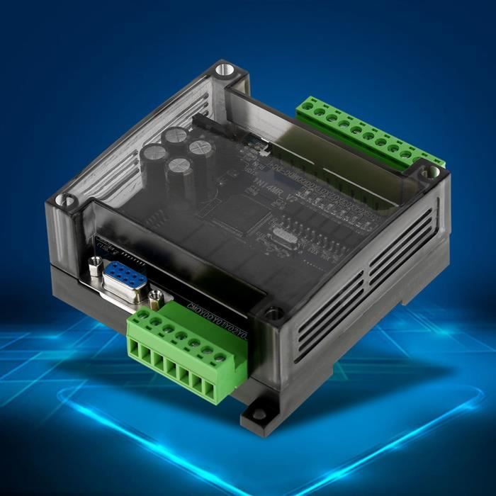 Tableau de commande industriel de PLC, sortie programmable de relais de ...