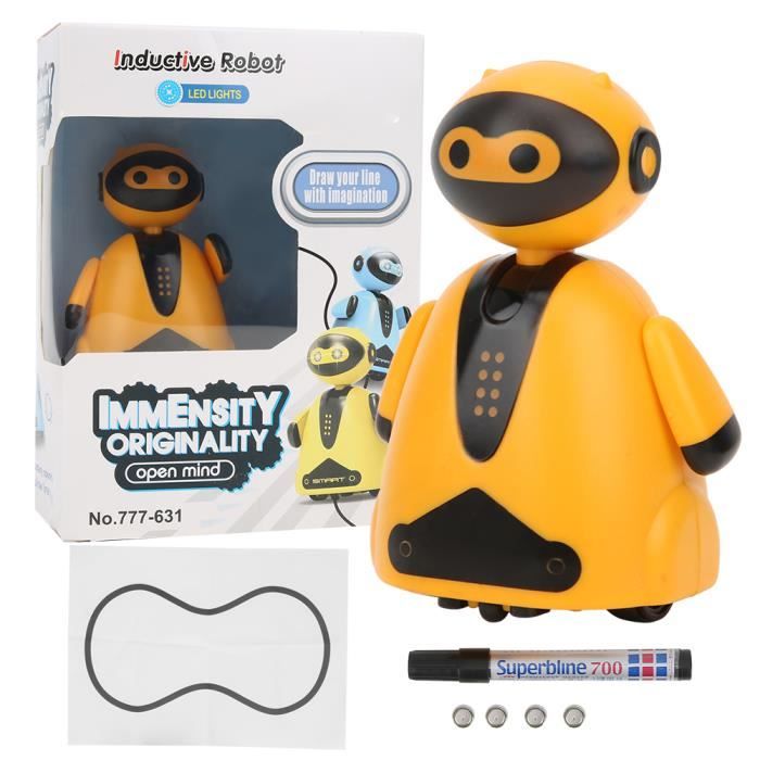 Ligne de tirage inductive suivant le stylo à induction de voiture de robot suivez le jouet ...