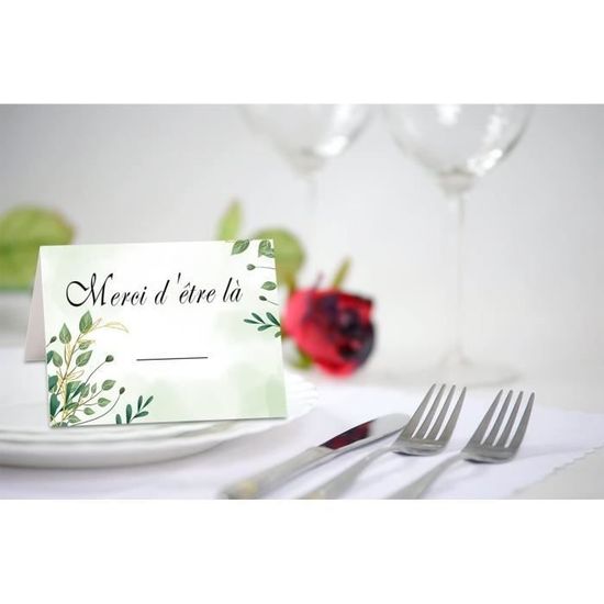 50 Marque place mariage,Carte portes noms pour communion,baptême ...