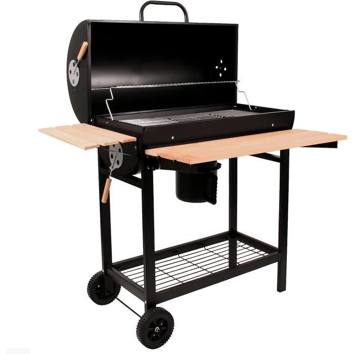 Barbecue au charbon de bois - BBQ-Toro - Chariot mobile - Ø 42 cm ...