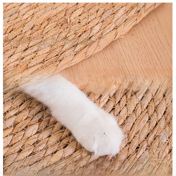 Griffoir pour chat grand format en osier couleur naturelle 60cm jouet ...