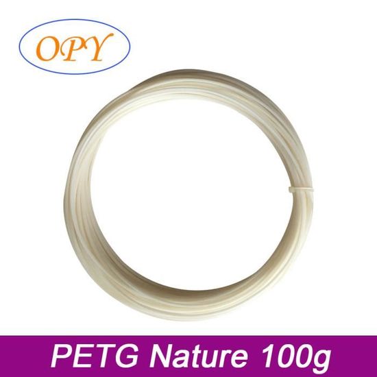 Nature PETG 100g - Filament 3D en bois de marbre, 100G galaxie soie Tpu Nylon Flexible Pc Pva ...