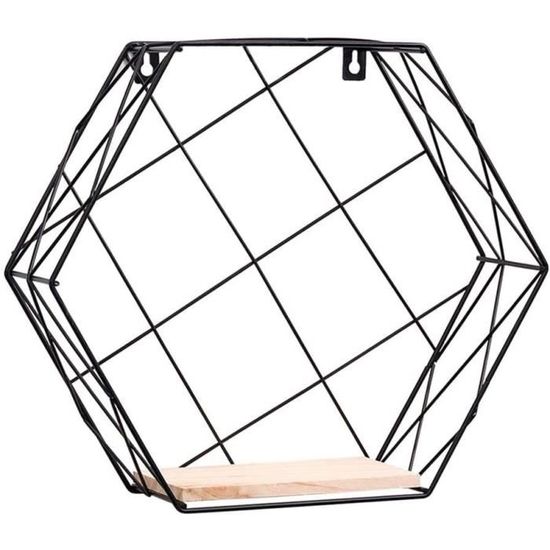 Etagere Mural Hexagonal