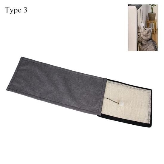 Griffoir pour chat - M[B] - Housse de canapé en carton - Gris foncé ...