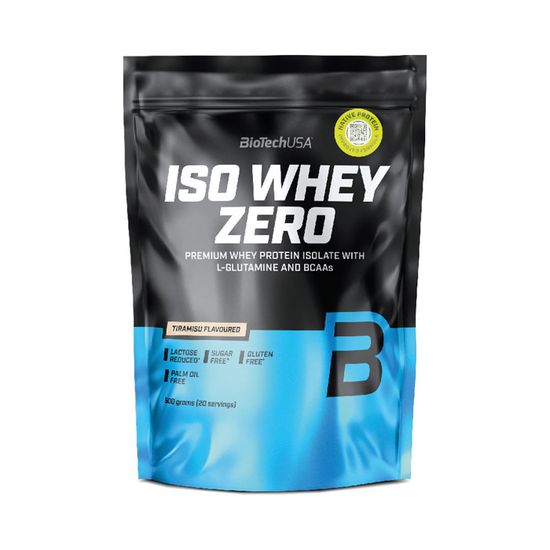 Whey Isolate - Biotech USA - Iso whey zero (500g) - Saveur Tiramisu ...
