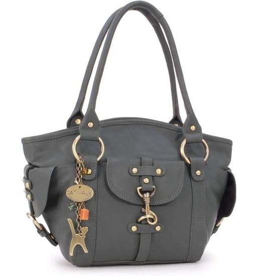 Catwalk Collection Handbags - Cuir Veritable - Sac Porte Main/Sac a ...