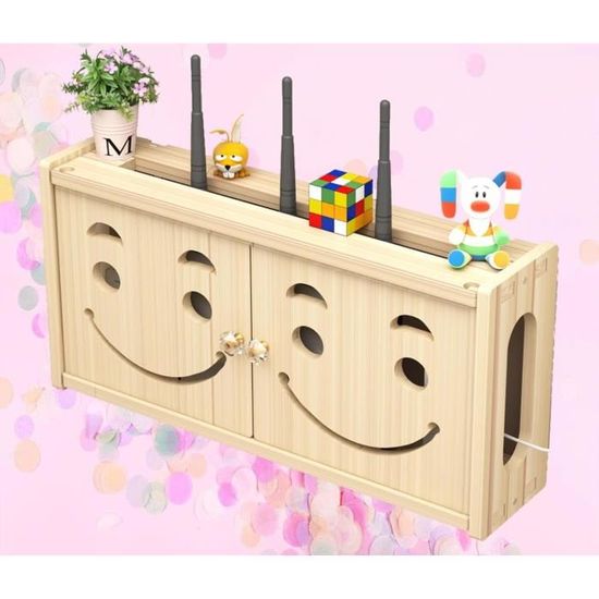 Rangement Box Internet Mural Étagère Tv Rangement Mural Chambre Enfant ...