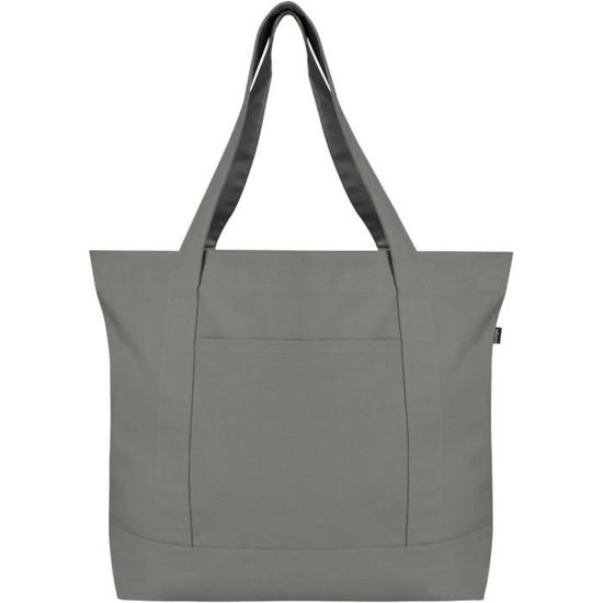 Ecoright Canvas Tote Bag For Women With Zip & Inner Pocket, 100% ...