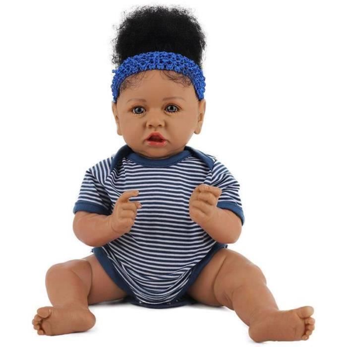 XU- Poupées Noires Mode Fille Africaine poupées, poupée de Jeu de bébé ...