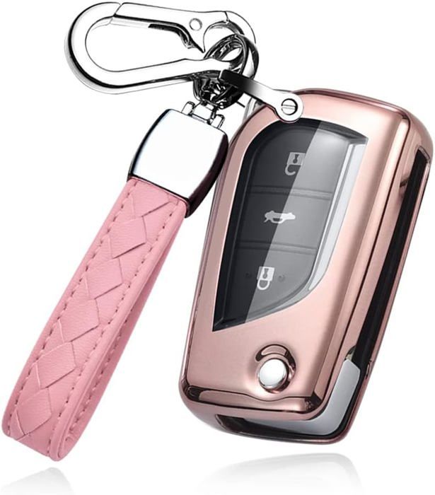 Coque De Clé De Voiture Pliable Pour Toyota Corolla Rav4 Ch-R Yaris ...