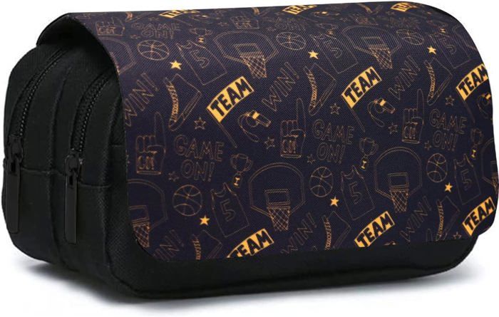 Trousse À Crayons, Grande Capacité Basketball Crayon Sacs, Étui À ...