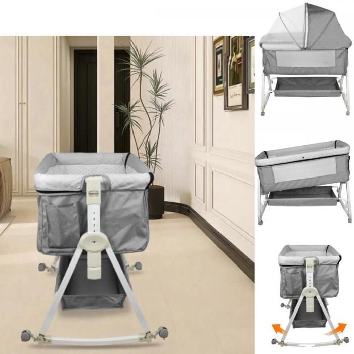 Lit Bébé Berceau Cododo - XUANYU - pour Bébé 0-36 Mois - Hauteur ...