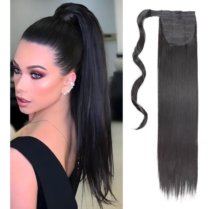 Postiche Queue De Cheval Magique 23 Pouces Extension De Cheveux Queue ...