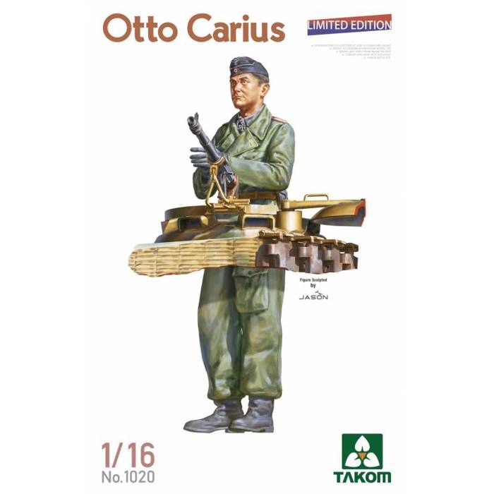 TAKOM - Otto Carius Limited Editionmaquette Figurine Otto Carius ...